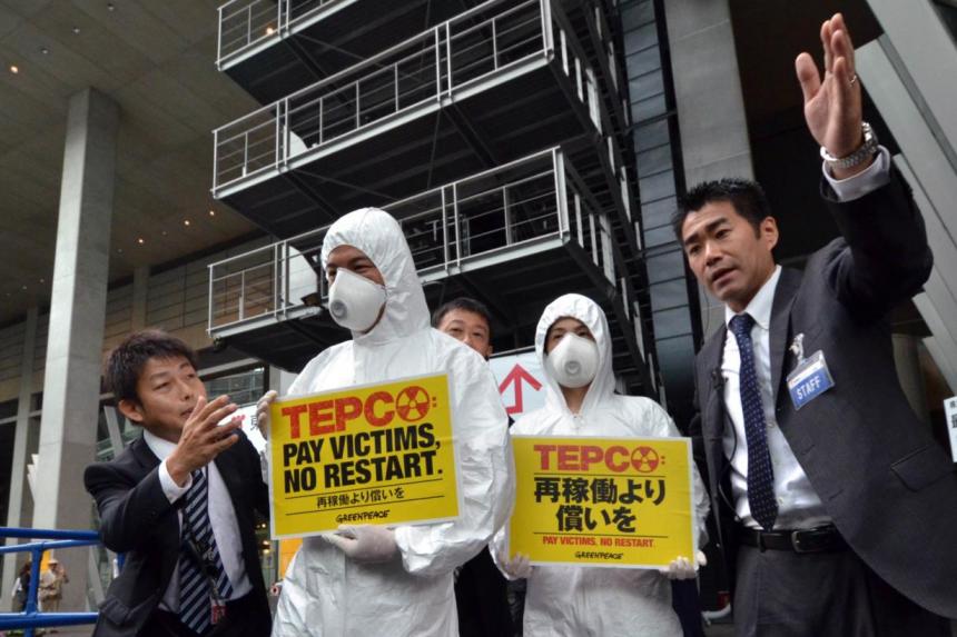 Angry scenes as Japan's Tepco shareholders demand end to nuclear power ...
