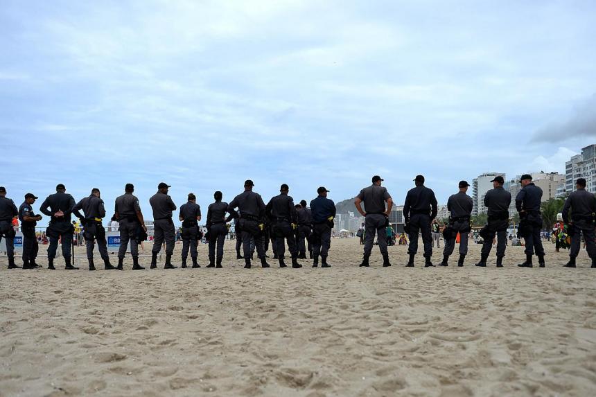 Brazilian police arrest 19 ahead of World Cup final | The Straits Times