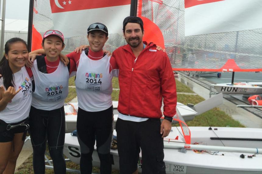 Youth Olympics: Team Singapore strikes first golds in sailing | The ...