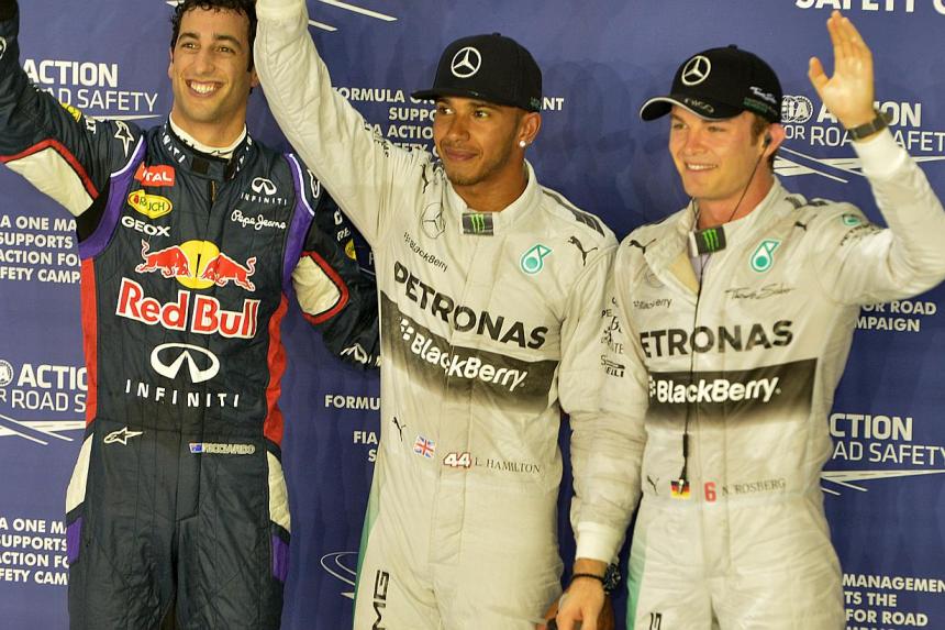 Formula One: Drivers' reactions to dramatic Singapore GP qualifying ...
