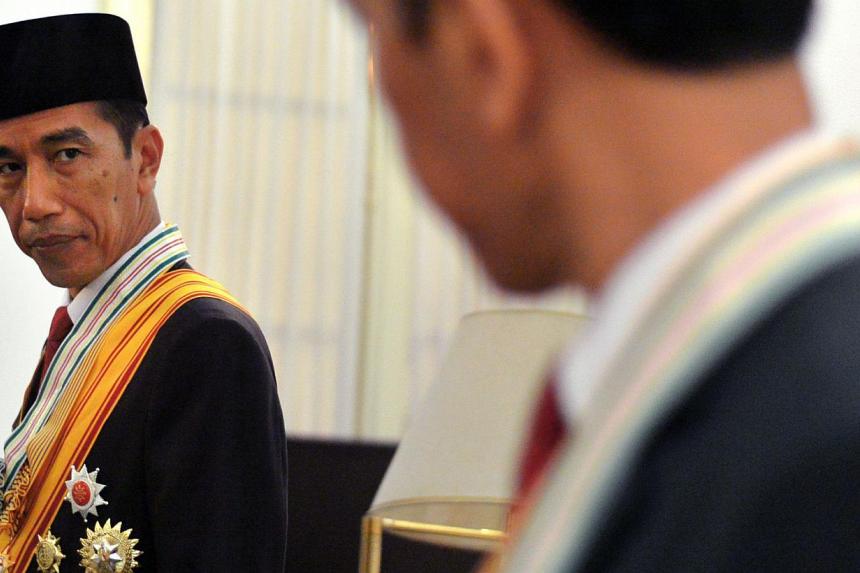 Jokowi makes clear his infrastructure priorities | The Straits Times