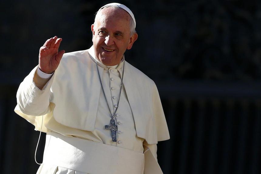 Pope says he will not be in the Vatican in 10 years | The Straits Times