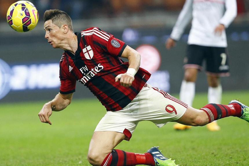Football: Torres loan to AC Milan 'permanent' from Jan 5, says Chelsea ...