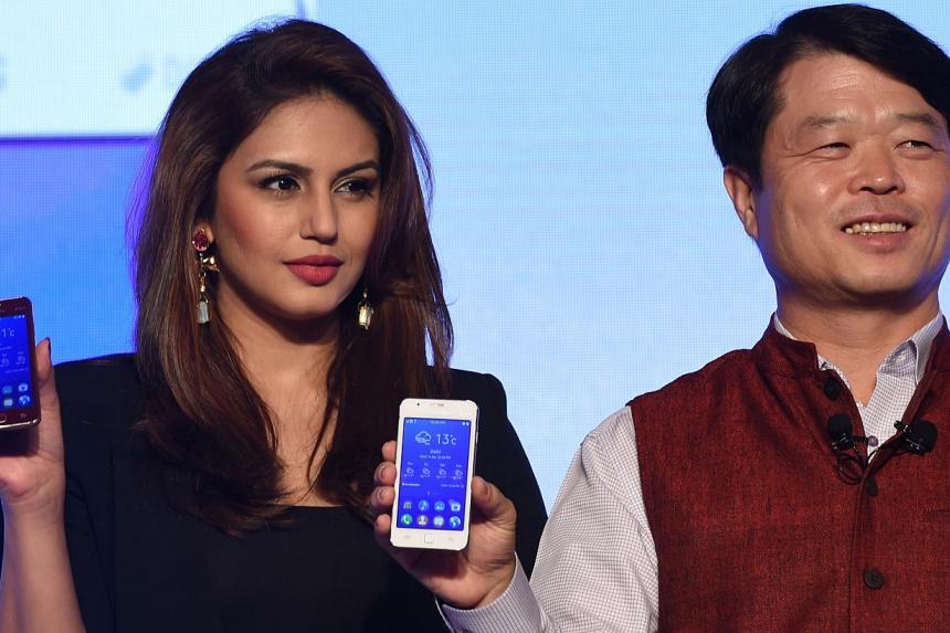 Samsung Electronics launches first non-Android phone | The Straits Times