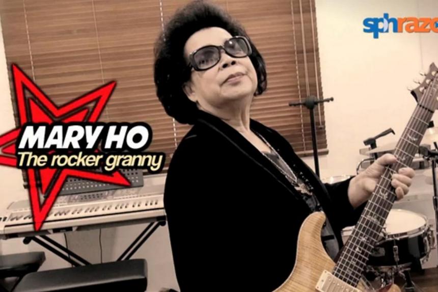 Rocker grandma Mary Ho learns to rock | The Straits Times