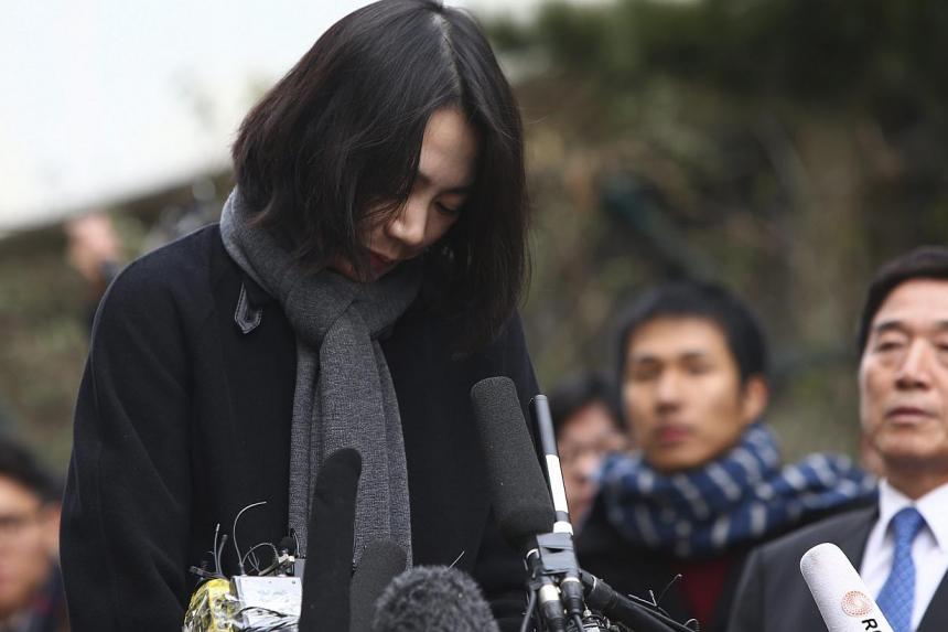 Korean Air's Heather Cho sentenced to 1-year jail for breaking aviation ...