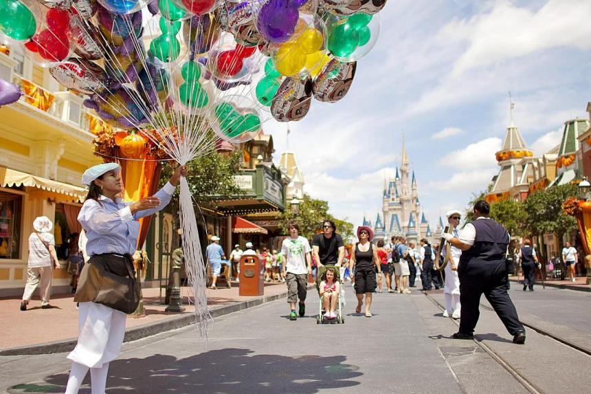 Disney's Magic Kingdom one-day passes breach US$100 mark | The Straits ...