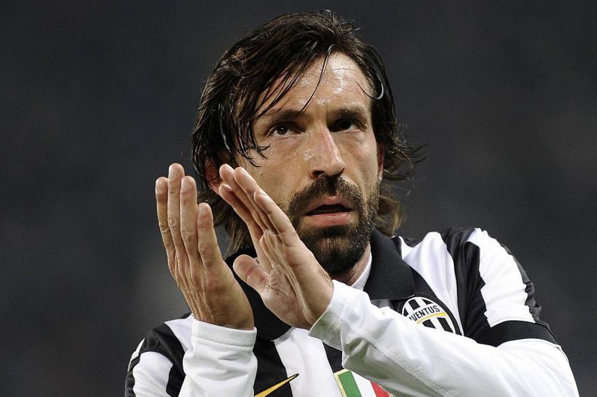 Football: Juventus veteran midfielder Pirlo facing spell on sidelines ...