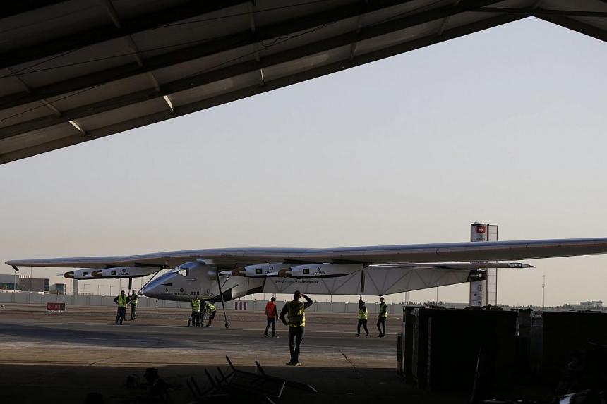 Solar plane passes new test ahead of planned world tour | The Straits Times
