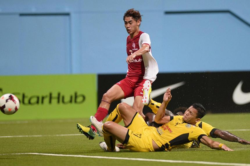 Football: LionsXII vs Terengganu Malaysian Super League game 50 per ...