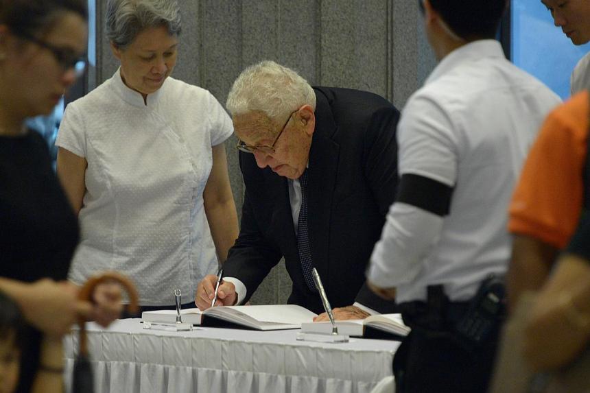 Former US Secretary of State Henry Kissinger on Mr Lee: 'He was never a ...