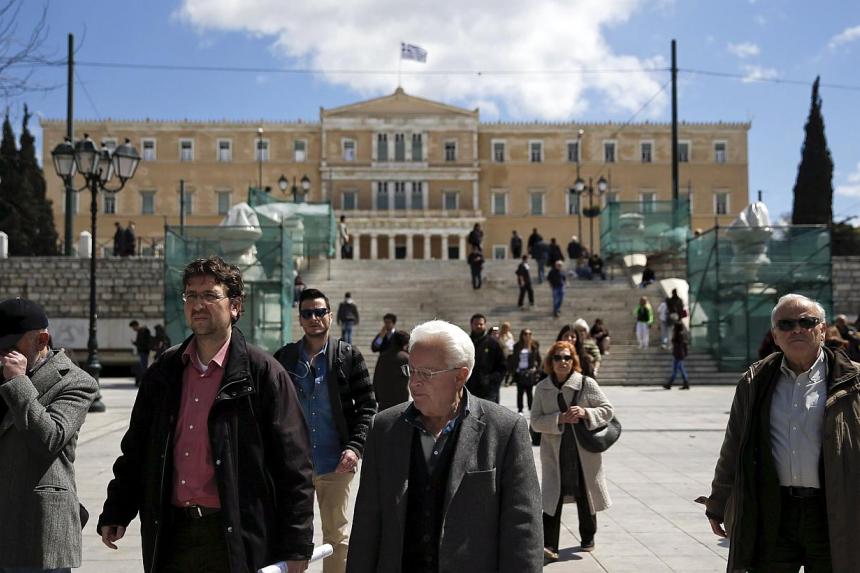 Greece makes IMF payment: official | The Straits Times