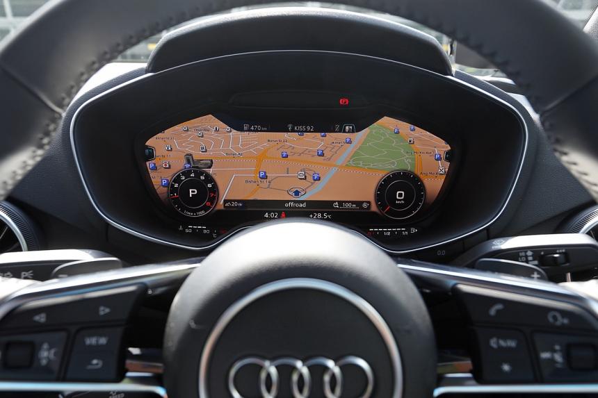 The latest iteration of Audi’s iconic TT coupe is edgier – figuratively ...