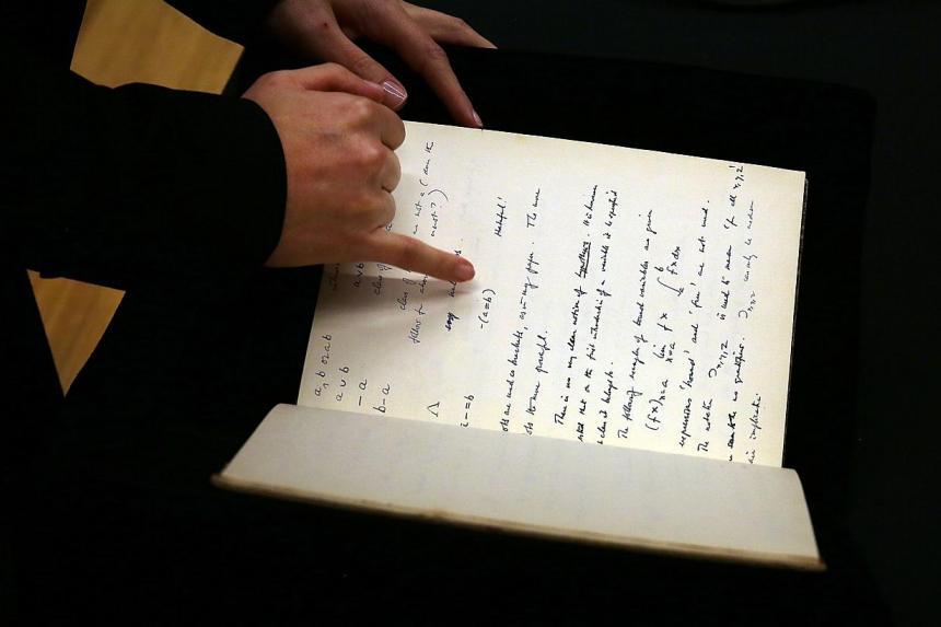 Rare notebook owned by WWII codebreaker Alan Turing sells for $1.37m in ...