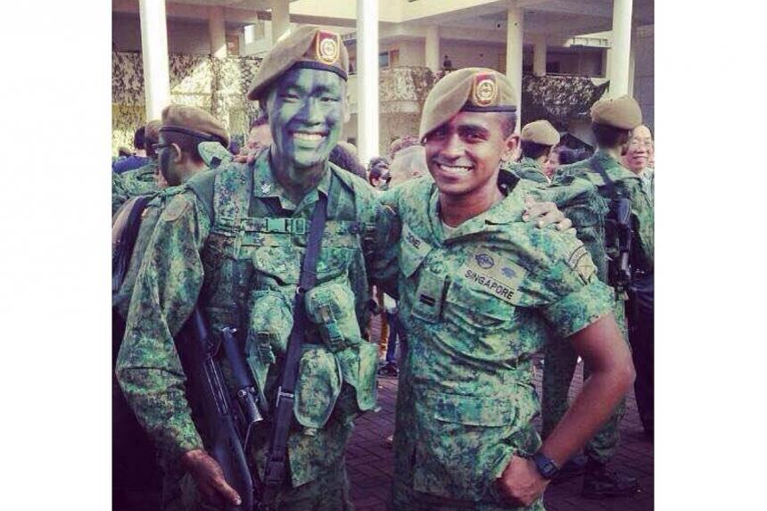 Army officer who helped NSF on MRT praised online | The Straits Times