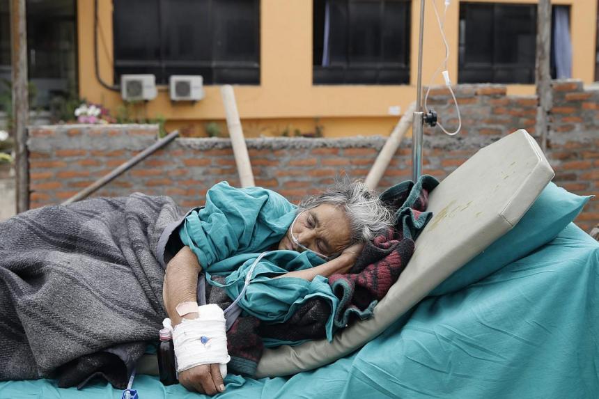 Disaster overwhelms weak healthcare system | The Straits Times