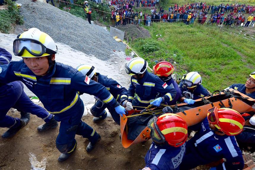 SCDF team in Nepal helps in tricky recovery operation | The Straits Times