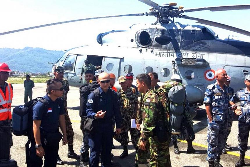 Deployment to Nepal is Home Team's biggest overseas relief operation ...