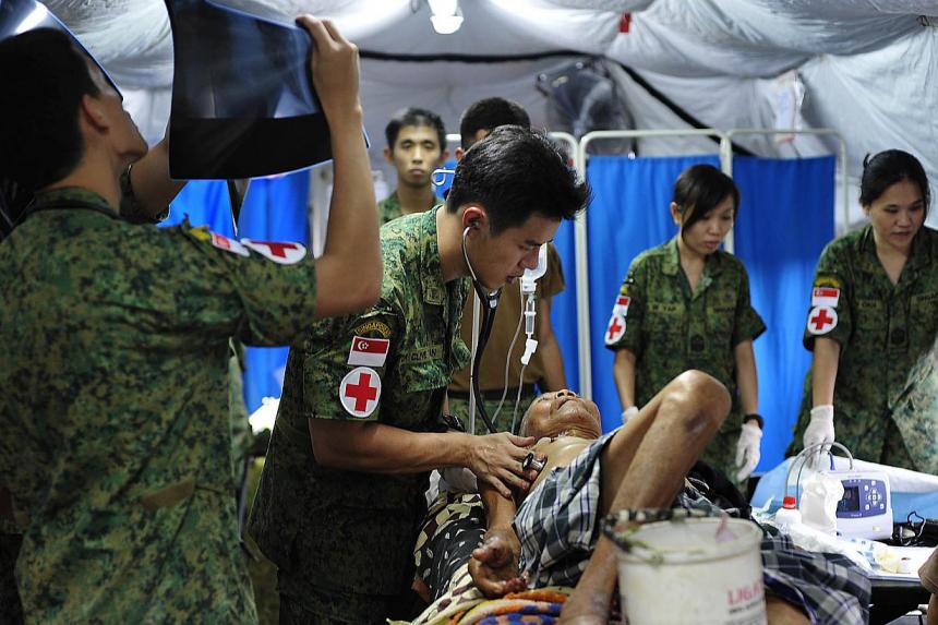 Singapore Armed Forces relief team returns from Nepal | The Straits Times