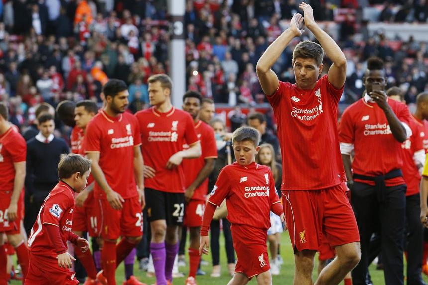 Football: Gerrard 'devastated' after last Anfield game | The Straits Times