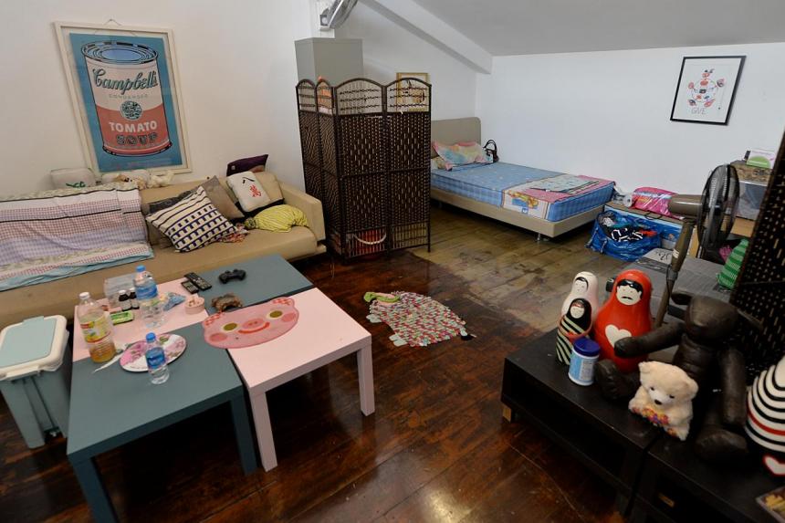 Old shophouse attic transformed into shelter for homeless transgender ...
