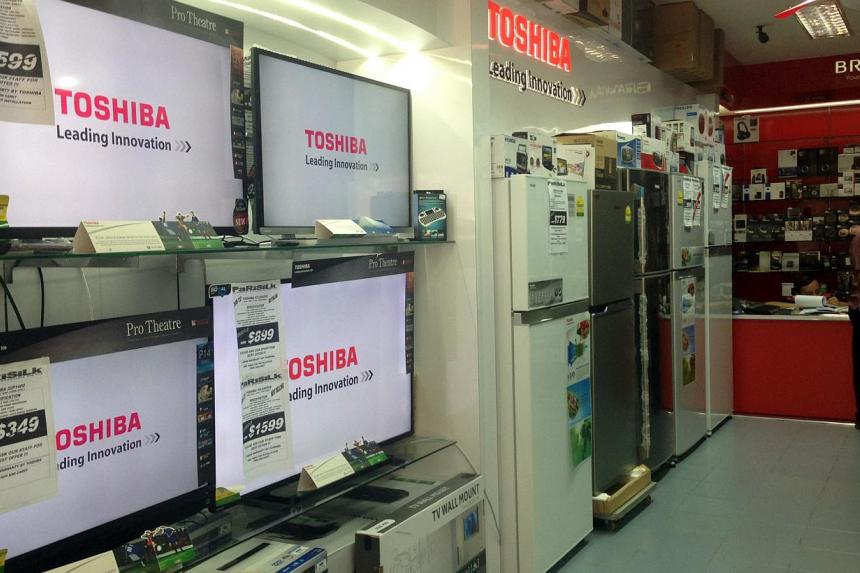 Toshiba pullout not likely to hit retailers here | The Straits Times