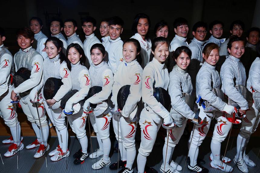 Epee trio target 1st men's gold | The Straits Times