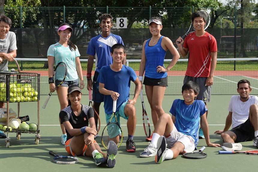 Draw vital as tennis team serve their country | The Straits Times