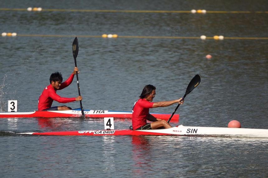 Singapore men's canoe team capture first-ever golds | The Straits Times