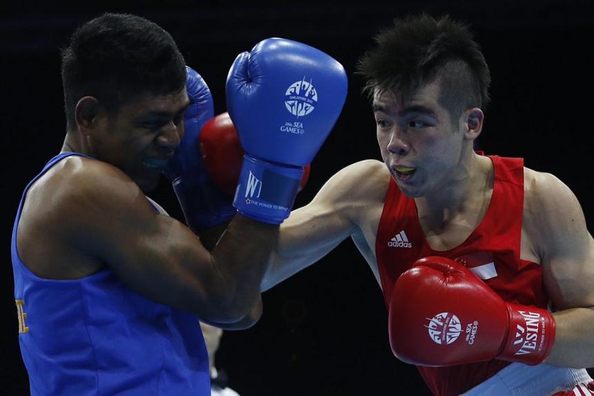 Two Singapore boxers chase rare boxing gold after semi-final wins | The ...