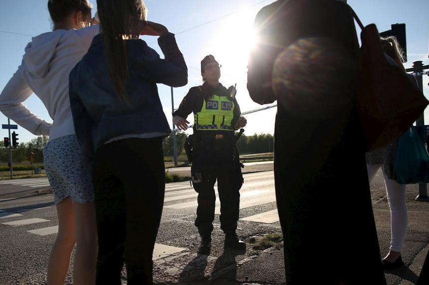 Car explodes at Swedish roundabout killing one | The Straits Times