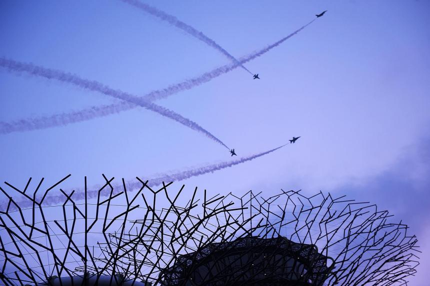 Aerial contingent of 50 aircraft to dazzle crowds at the National Day ...