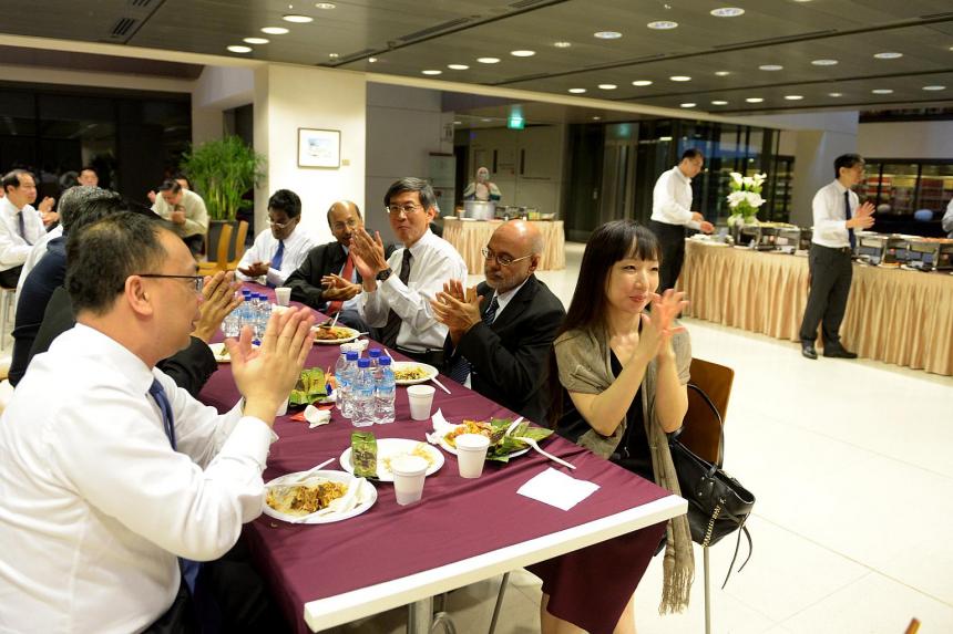 Lunch in memory of late criminal lawyer Subhas Anandan | The Straits Times