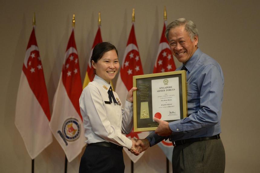 SAF gets its first female general | The Straits Times