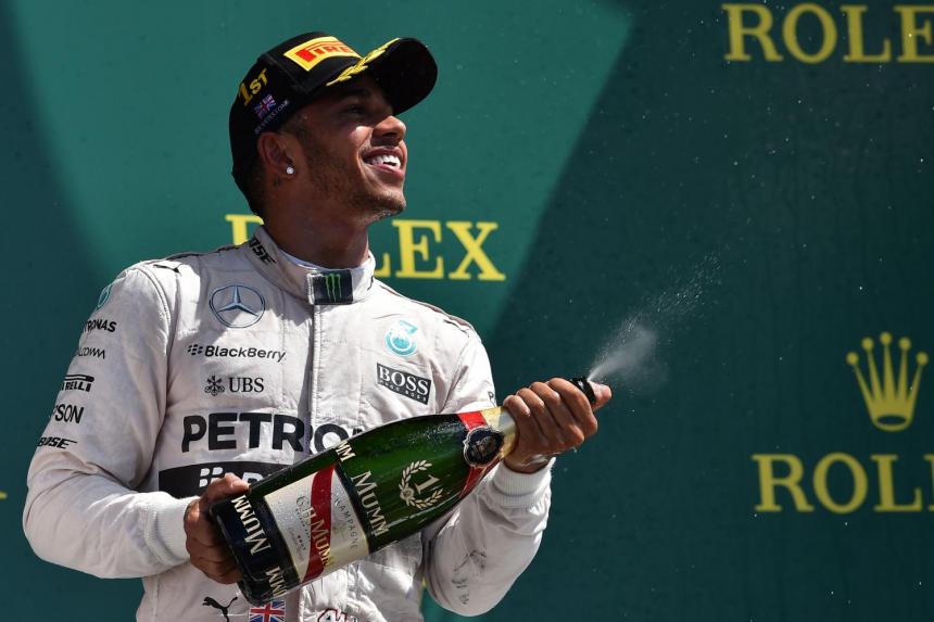 Motor racing: Hamilton wins British Grand Prix in Mercedes one-two ...