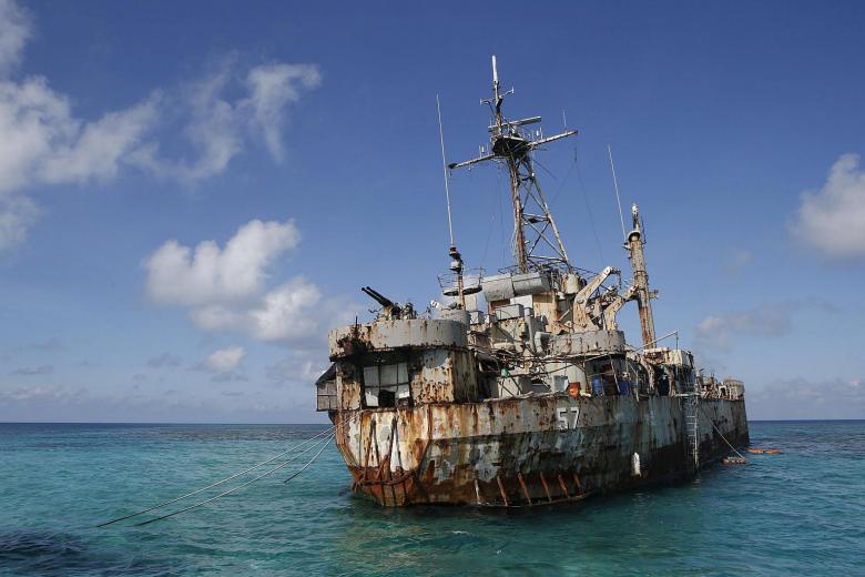 Philippines repairs crumbling South China Sea ship outpost | The ...