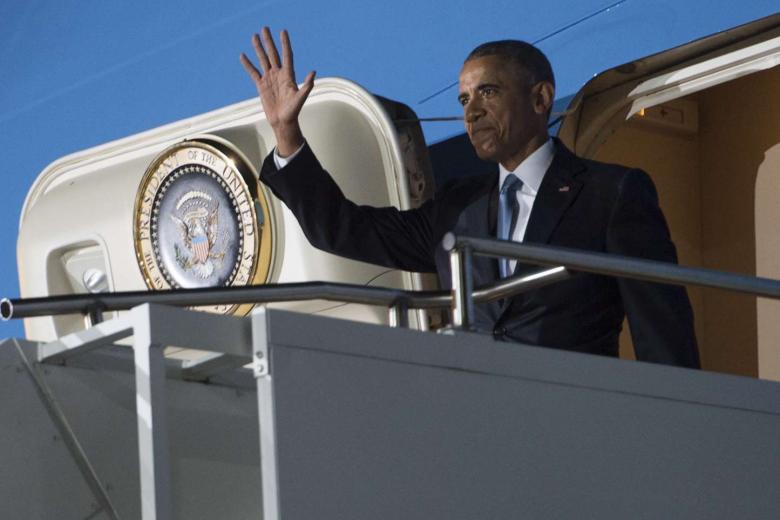 US President Barack Obama begins landmark Kenya visit | The Straits Times