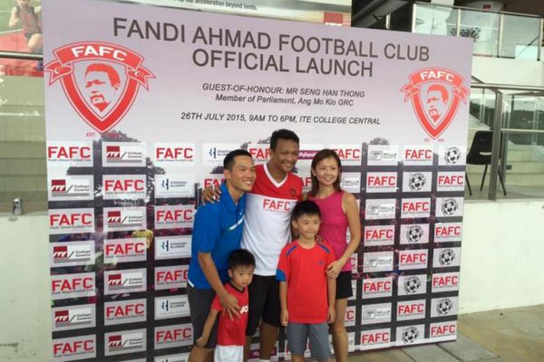Singapore icon Fandi Ahmad launches his own football club for ...