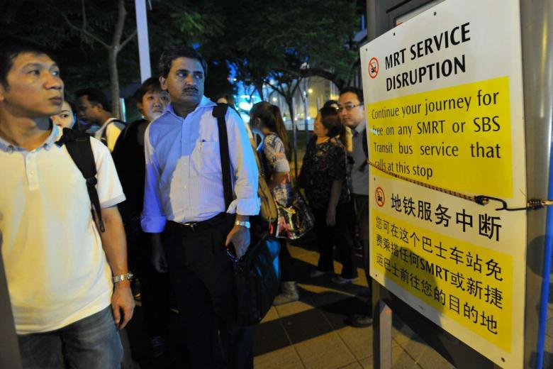 More major MRT service delays in first quarter of 2015 | The Straits Times