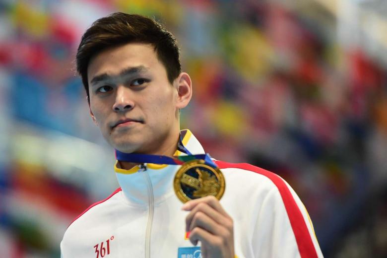 Swimming: Sun Yang hits out at doping coverage after retaining 400m ...