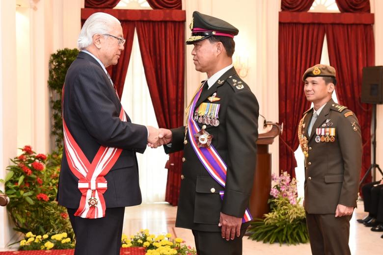 Top Military Award for Thailand's Defence Chief | The Straits Times