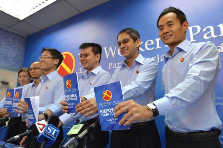 GE2015: Worker's Party Aljunied team set to defend ward | The Straits Times