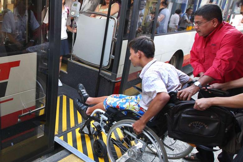 More wheelchair-accessible bus services | The Straits Times
