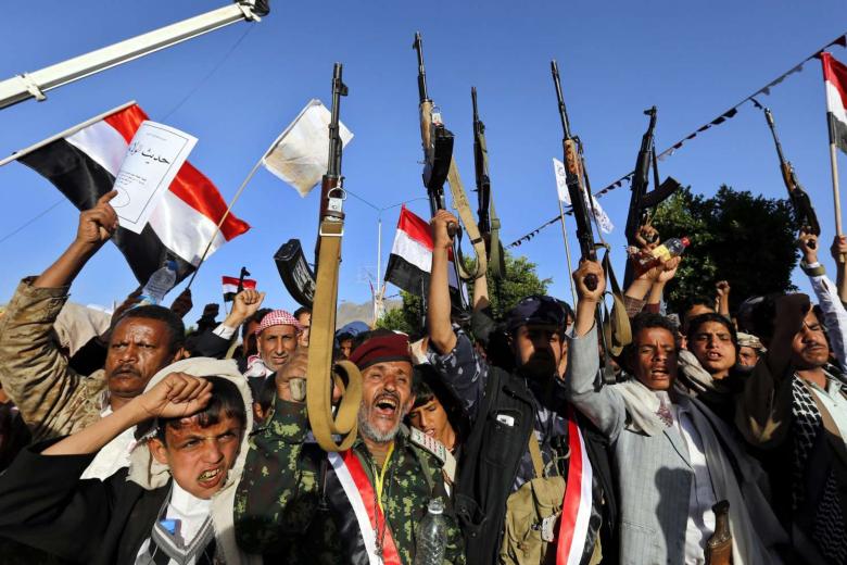 Yemen Houthis fire missile at Saudi air force base in retaliation for ...