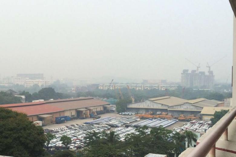 Hazy conditions expected to persist on Tuesday with air quality in the ...