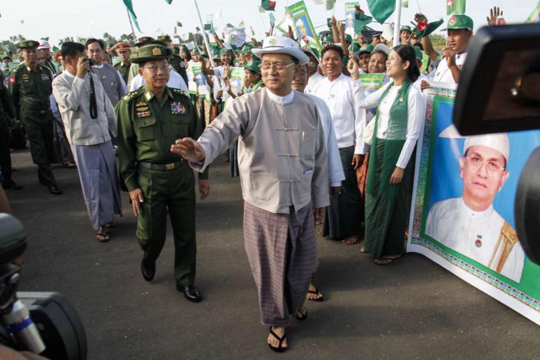 Myanmar's ruling party says no one is above president | The Straits Times