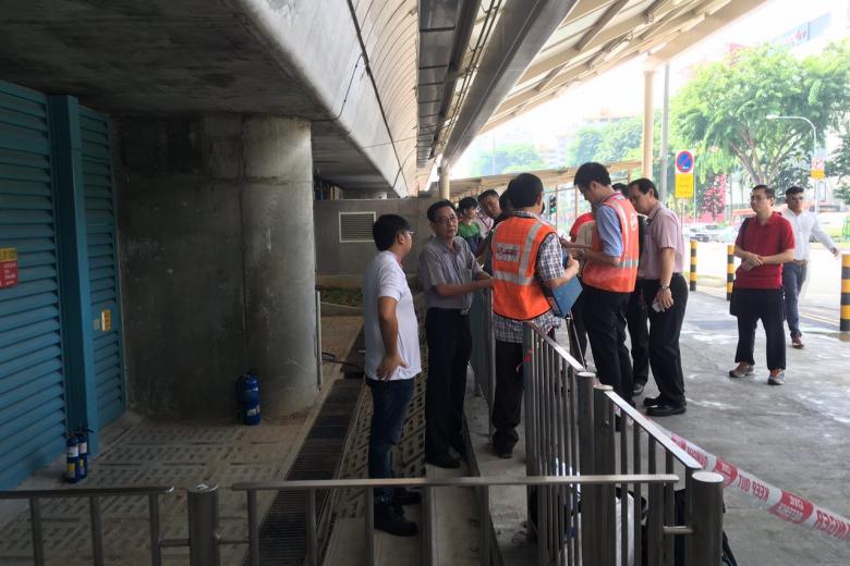 Fire breaks out at Ang Mo Kio MRT station on Wednesday morning | The ...