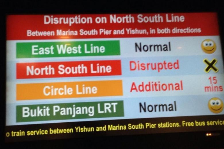 Traction power fault caused 2-hour train service disruption on ...