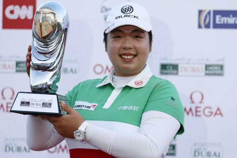Golf: Feng elated with Dubai triple win | The Straits Times