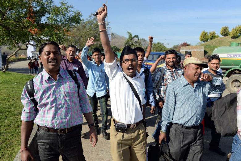 Hindu nationalists gather for massive India rally | The Straits Times